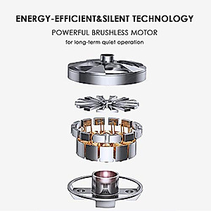 BRILLIRARE Handheld Fan, 3 IN 1 Portable Personal Fans with Power Bank&Flashlight, Mini Foldable Pocket Desk Fan, USB Rechargeable Battery Operated, 8-24 Work Hours for Travel Camping, White