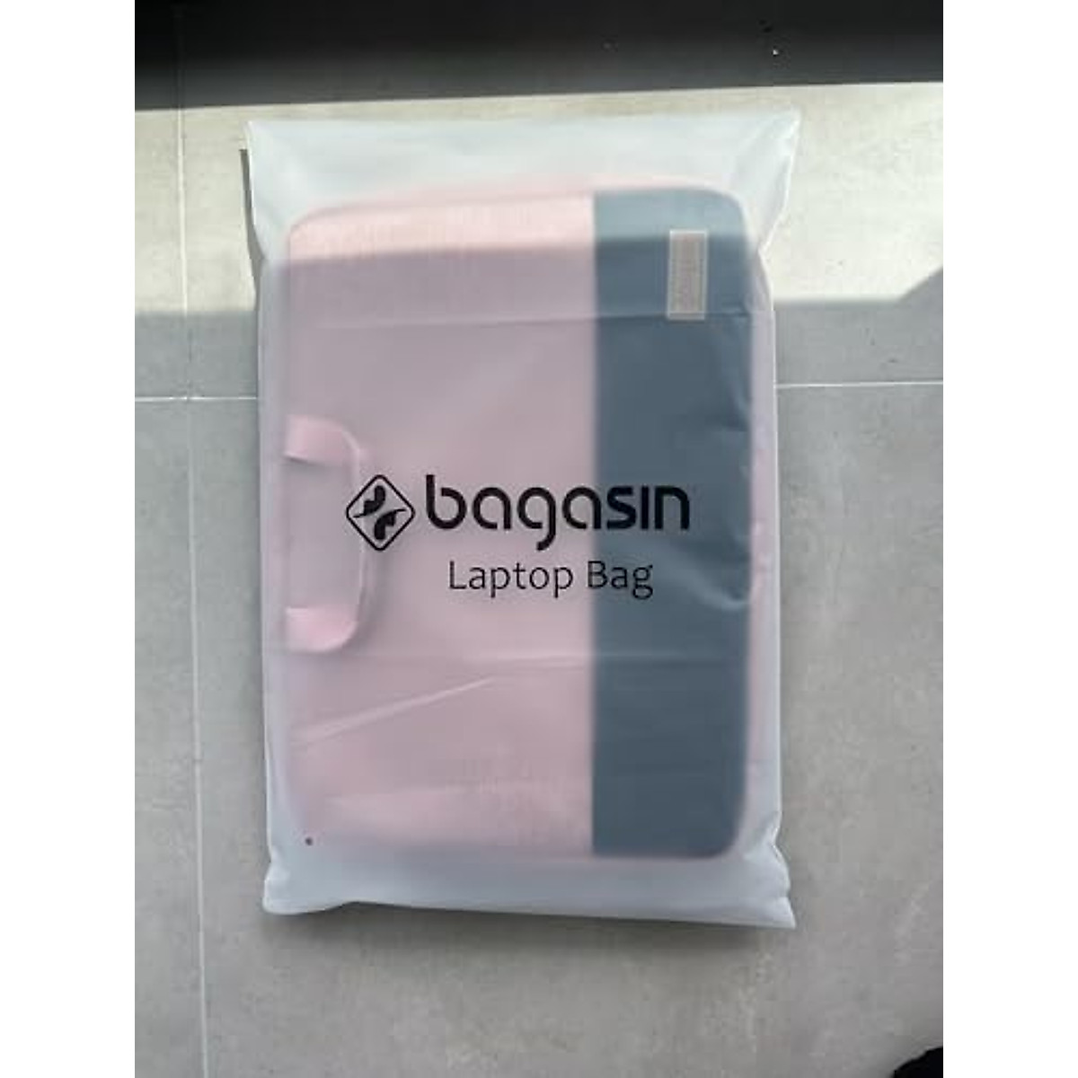 bagasin Laptop Sleeve Case 17 17.3 Inch, Slim Water Resistant TSA Laptop Cover with Handle Durable Protective Computer Carrying Case Compatible with HP Dell Lenovo Asus Notebooks