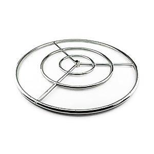 Fire Ring Burner for Fire Pits and Fireplaces | 30 Inch, Stainless Steel Burner