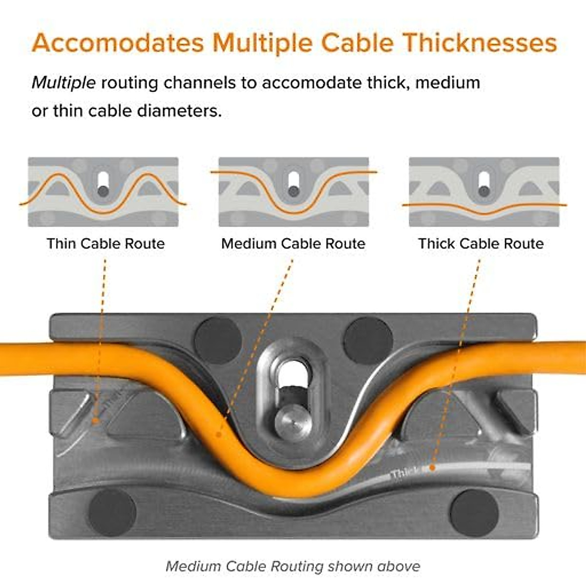 Tether Tools TetherBlock Arca Graphite - Cable Connection and Port Protector for Tethered Photography