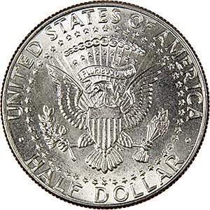 1989 D Kennedy Half Dollar BU Uncirculated Mint State 50c US Coin Collectible