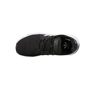 adidas Originals X_PLR Sneaker, Black/White/Black, 5 US Unisex Big Kid