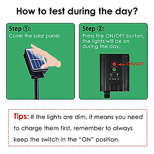 8Pack Total 64LED Solar Christmas Lights Solar Garden Lights Outdoor, Solar Firefly Lights, Waterproof Solar Fairy Lights Outdoor for Garden Yard Christmas Decoration(Warm White)
