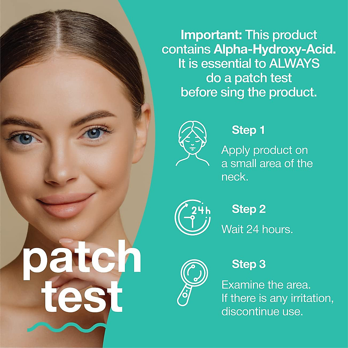 TOUCH Glycolic Acid Lotion for Keratosis Pilaris - KP Lotion Moisturizer - Glycolic Acid Body Lotion for AHA BHA Rough & Bumpy Skin- Keratosis Pilaris Exfoliating Lotion Gets Rid Of Redness - 8 Fl Oz