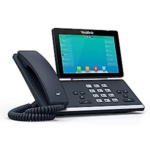 Yealink T57W IP Phone, 16 VoIP Accounts. 7-Inch Adjustable Color Touch Screen (Renewed)