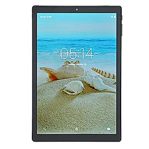 VINGVO Tablet PC Blue 100‑240V 3G Network 8 Core CPU for Android System 4GB RAM 64GB ROM Kids Tablet for Office (US Plug)