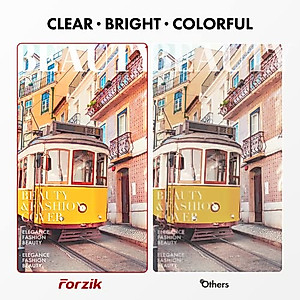 Forzik PGI-280XXL CLI-281XXL Ink 280 and 281 Cartridges Replacement Compatible with PIXMA Printer TR8520 TS9120 TS6200 TS6220 TS8120 TS8220 TR7520 TS6120, 1PGBK 1Black 1Cyan 1Magenta 1Yellow