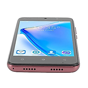 Dpofirs Unlocked Smartphone for Android 6, 5" FHD Screen, 2GB RAM 32GB ROM, 2200mAh Battery, GSM Unlocked Cell Phone, Facial Recognition, Dual SIM Slot Smartphone(Coffee Purple)