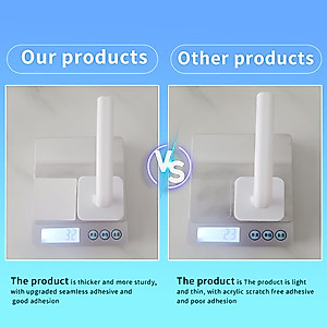 PUCHEN Hat Racks for Baseball Caps (4-Pack),Hat Rack for Wall Hat Organizer，No Drilling Strong Hat Holder， Adhesive Hat Hooks for Wall,Hat Holder Storage Organizer (Black)