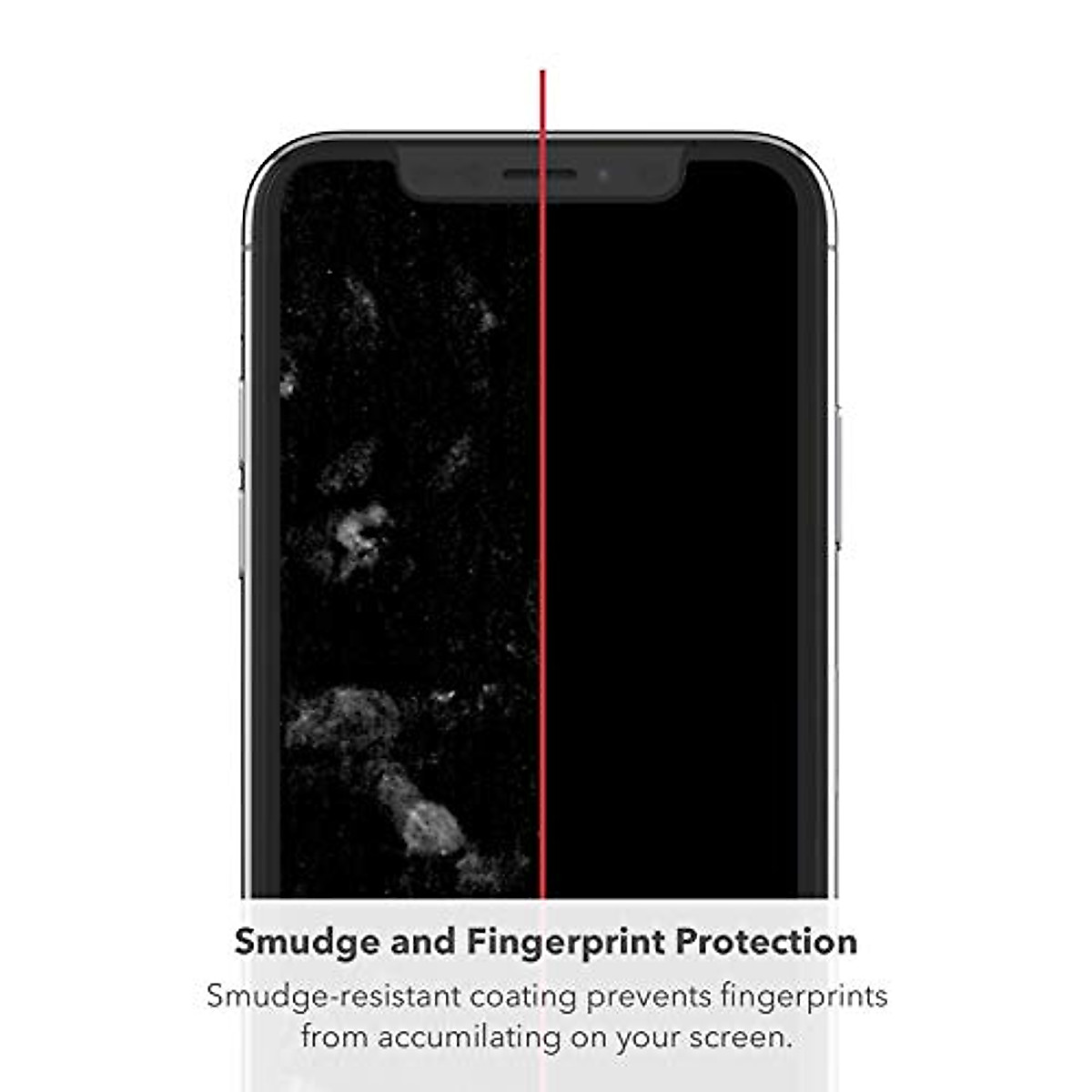 ZAGG InvisibleShield Glass+ Screen Protector – High-Definition Tempered Glass Made for iPhone 12 Pro Max – Impact & Scratch Protection, Clear, 200106693