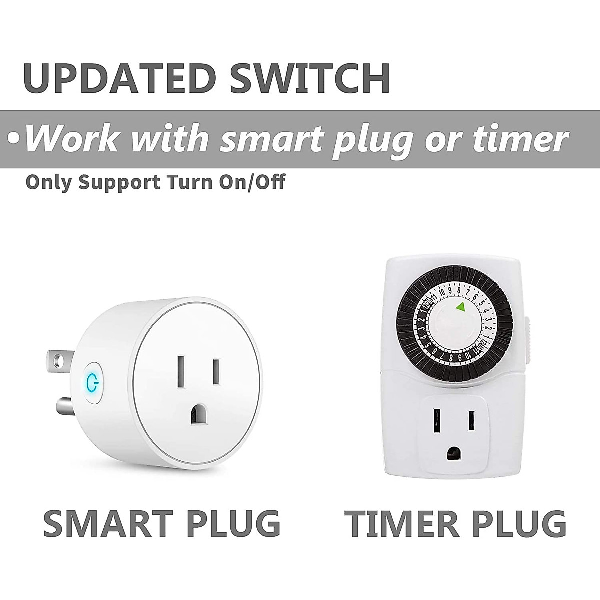 LED Under Cabinet Lighting Plug in, 12 Inch Under Cabinet Lights, USB Led Light Strip Bar, 5000K Cool White, Under Counter Light for Kitchen/Workbench/Shelf/Desk