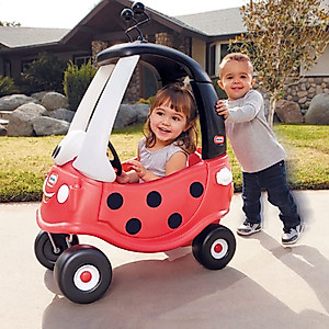 Little Tikes Ladybug Cozy Coupe Ride-On Car - Amazon Exclusive (Multi color), 91cmx75cmx42cm