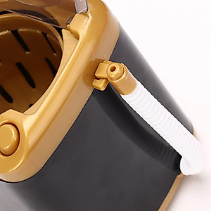 Mini Washing Machine Toy,Foldable Mini Small Portable Washer Washing Machine, Folding Small Washer Combo for Baby Clothes, Underwear or Small Items, Gift Choice (Gold)