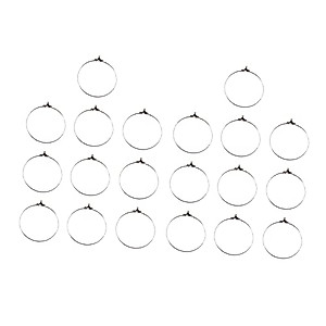 40 Pcs DIY Jewelry Making Supplies Ear Clips Accessories DIY Earring Hook Copper Earrings Accessories DIY Ear Jewelry