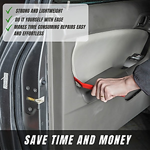 SunplusTrade 11 PCS Nylon Auto Trim Removal Tool Kit, No-Scratch Pry Tool Kit for Car Interior Door Clip Plastic Panel & Audio Dashboard Removal