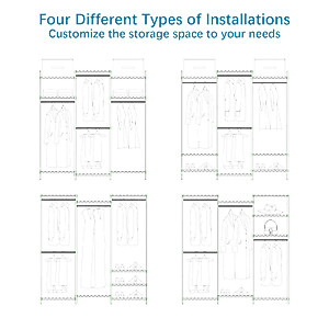 VIPEK V5L Garment Rack Heavy Duty Covered Clothes Rack with Dimmable LED Lights, 3000K Warm White, Portable Closet Wardrobe Freestanding Clothing Rack for Hanging Clothes, Black Rack with Black Cover