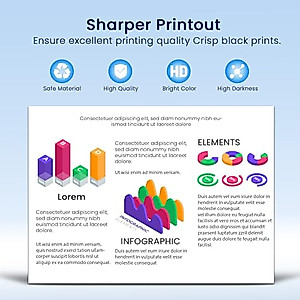 Hookink Remanufactured Ink Cartridge Replacement for Epson 212XL 212 XL T212 Work with Workforce WF-2850 WF-2830 Expression Home XP-4100 XP-4105 Printer 5-Pack (2 Black Yellow Magenta Cyan)
