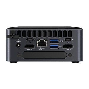 Intel NUC 11 Pro NUC11TNHv5 Mini PC, Intel i5-1145G7 Quad-core 4.4GHz, Intel Iris Xe Graphics 8K, 4 Display Capable, WiFi 6, Win 10 Pro(16GB + 1TB NVMe)