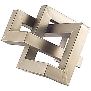 Mercana Link II Decorative Object, Silver