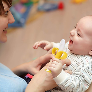 Teething Toys (4 Pack)-ANGELBLISS Baby Teething Toys Set/Baby teether chew Toys/Natural Organic Freezer Safe for Infants and Toddlers/BPA-Free Teether Set for Boys & Girls (Green)
