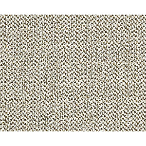 Signature Design by Ashley Harleson Modern Farmhouse Loveseat with Nailhead Trim and 4 Accent Pillows, Beige