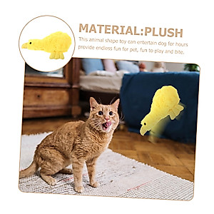 CIYODO Toys Animal Shaped Dog Squeaky Toy Shaped Dog Squeaky Toy Dog Toy Squeakers Molar Plush Small Dog