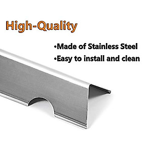 DELSbbq 66032 67095 66795 Flavorizer Bars for Weber Genesis II 300 Series, Replacement Part for Weber Genesis II E-310 E-330 E-335 S-310 LX E-340 Gas Grill, Stainless Steel