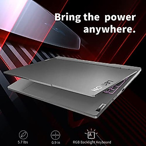Lenovo 2022 Legion 5 Gen 7 15.6" FHD 165Hz Gaming Laptop, AMD Ryzen 7 6800H, 32GB DDR5 RAM, 1TB PCIe SSD, NVIDIA GeForce RTX 3070Ti, 4zone RGB Backlit Keyboard, Gray, Win 11 Pro, 32GB USB Card