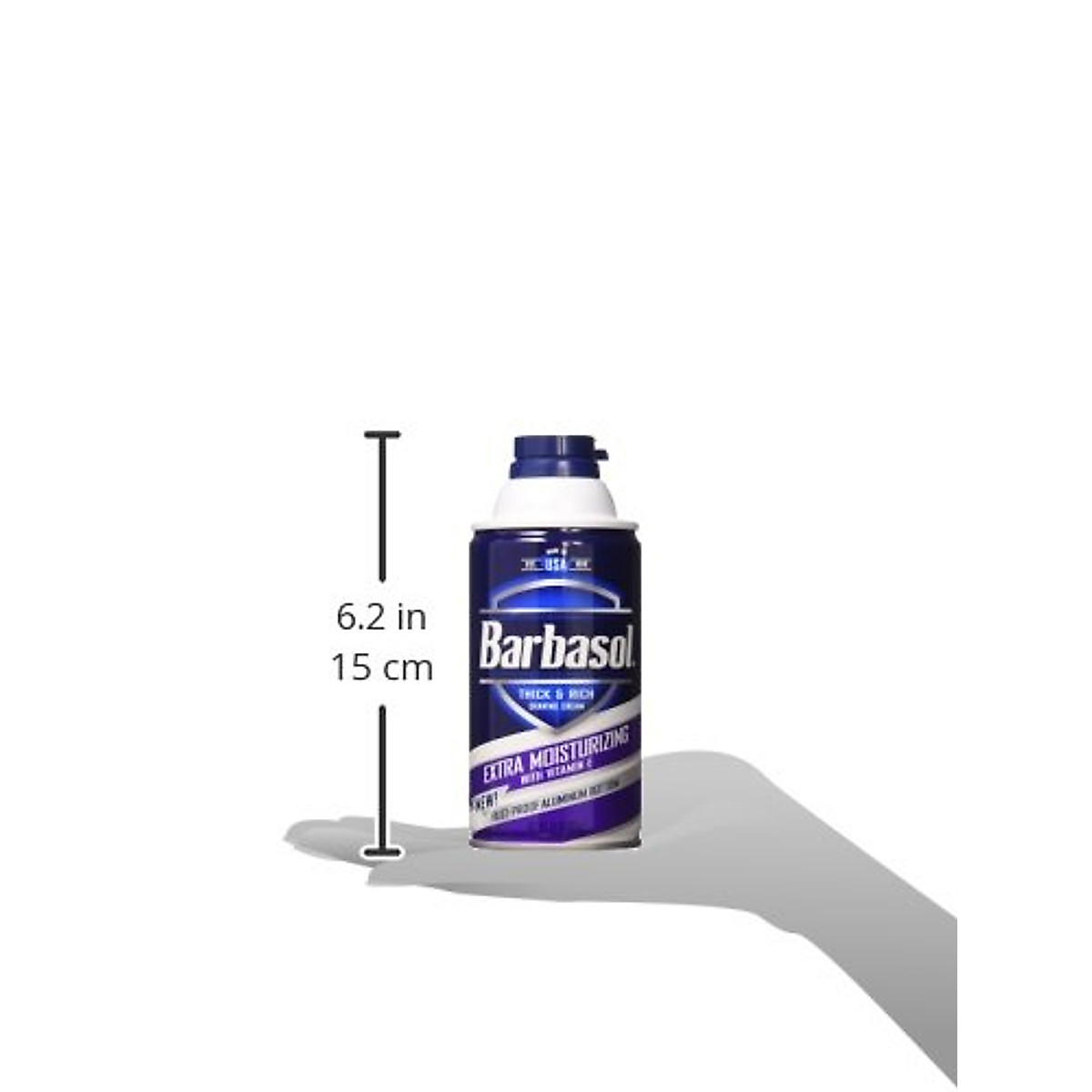Barbasol Extra Moisturizing With Vitamin E Shaving Cream, 10 oz., 2 Piece