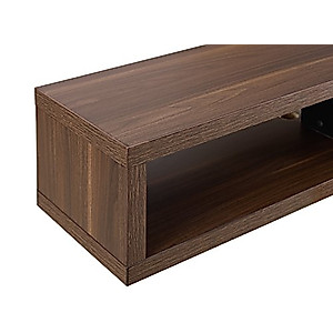Martin Furniture Floating TV Console, 60", Columbian Walnut
