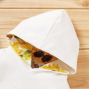 Baby Girl Clothes Newborn Infant Outfits Long Sleeve Floral Sweatshirt Hoodies Top Pants Headband Toddler Clothing Set 0-3 Months