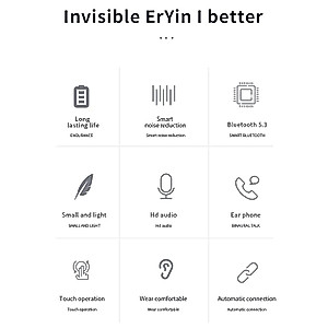 BD&M Wireless Earbuds, Bluetooth Gaming Earbuds Wireless Headphones, TWS Earphones in-Ear Wireless Ear Buds, for Gaming, Workout, Sports, Work, Running, Gym.