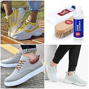 Travel Sneaker Cleaner Kit - Premium 3.5oz Shoe Cleaner Sneakers Kit for Leather, Suede, Nubuck and Whites