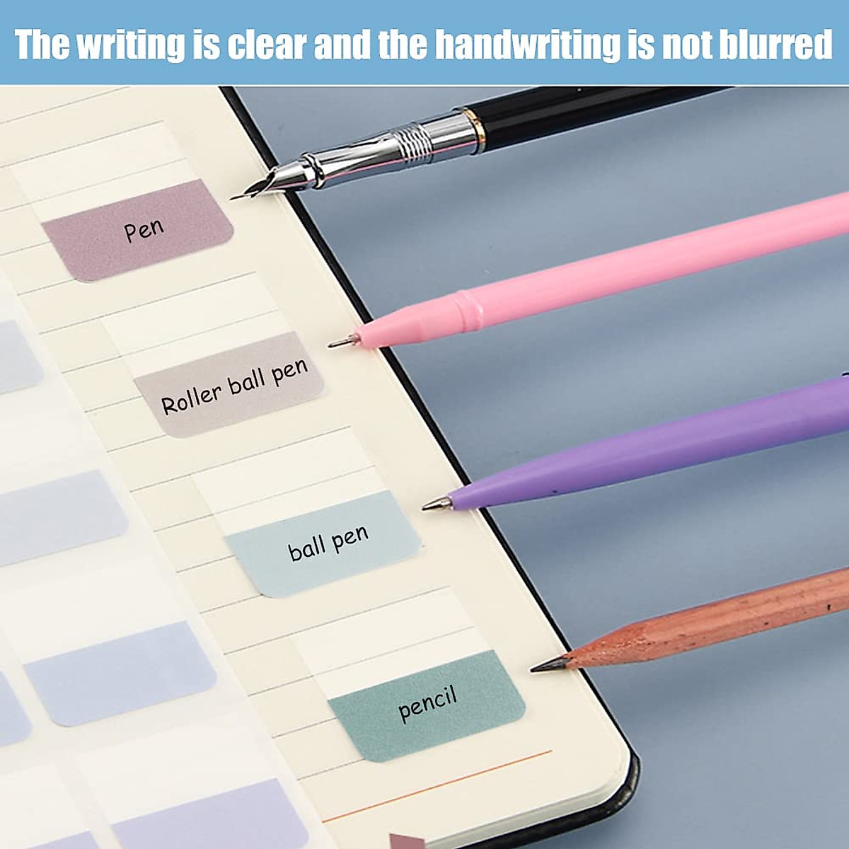 240 Pcs 1Inch Sticky Index Tabs, Colored Book Sticky Tabs for Notebooks, Repositionable Page Tabs for Notebooks File Classification,12 Colors(1 Inch)