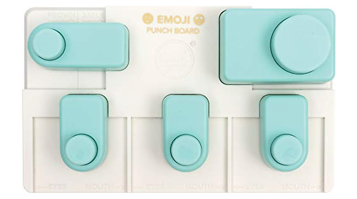 We R Memory Keepers Emoji Punch Board - Create Fun Crafts