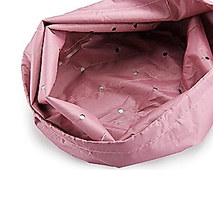 Pink Salon Barber Soft Quick Hair Blow Dryer Bonnet Hood Hat Attachment Portable