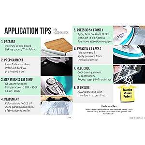 Mermaid Birthday Iron on Transfer for Family Members Shirts - Print Matching Tees Shirt Silhouette Heat Decal Vinyl Patches Applique for Birthday Party Decoration Supplies Matching Girl HTV