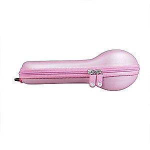 Hermitshell Hard Travel Case for iClever Boostcare Kids Headphones Girls - Cat Ear Wired Headphones for Kids on Ear (Pink)