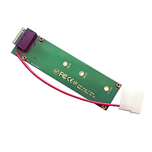 cablecc Ruler 1U GEN-Z EDSFF Short SSD E1.S to NVMe NGFF M-Key 4X Host Carrier Adapter with Power