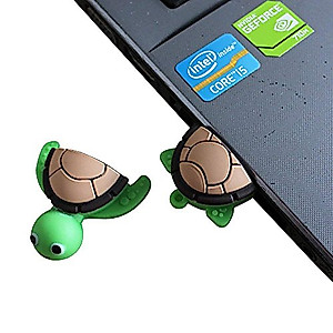 Novelty Tortoise Shape Design 32GB USB 2.0 Flash Drive Cute Memory Stick Sea Turtle Thumb Drive Data Storage Pendrive Cartoon Jump Drive Gift (tortoise-32GB)