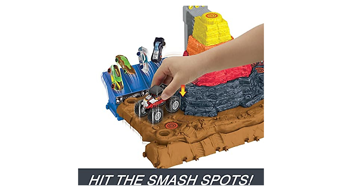 Dominate with Hot Wheels Arena Smashers Bone Shaker