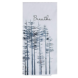 Kay Dee Designs Breath Pine Trees EMB Tea Dish Towel, 18 x 28, Various