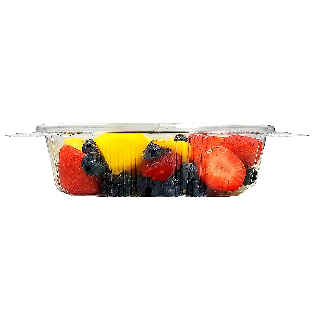 Koda Cup 24 oz. (3/4 Size Quart) RPET Clear Plastic Hinged Lid Deli Meal Prep Fruit Salad Display Food Storage Containers 100% BPA Free (Pack of 200)