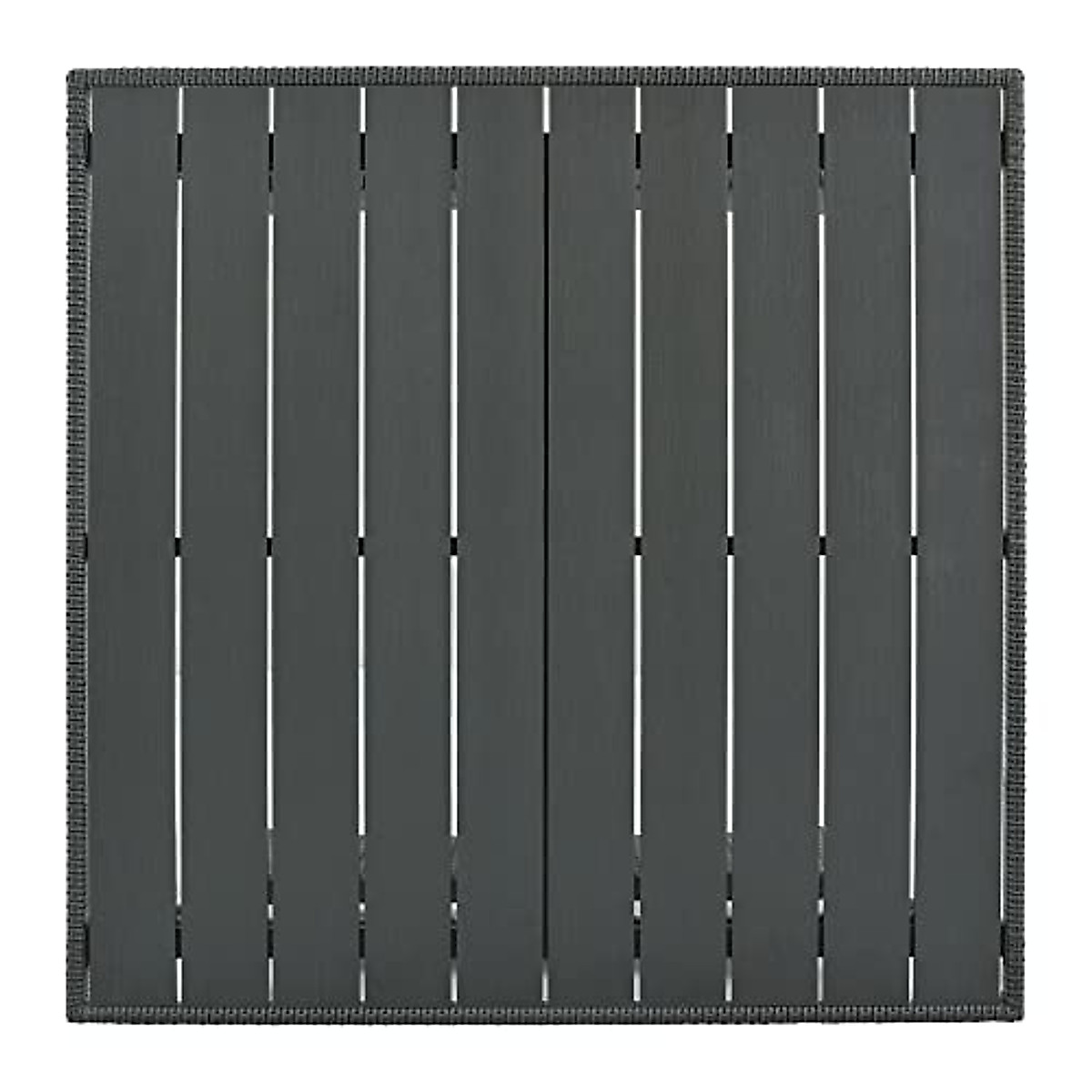 6-Piece Outdoor PE Wicker Sofa Sectional Sofa Set, Patio Rattan Dinning Set, All Weather Conversation Set with Thick Cushions and Pillows for Garden Lawn, Backyard, Poolside (Gray+Beige Cushion)