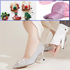 Solid Color Superfine Glitter Faux Leather Rolls 12"X53"(30cmX135cm), Shiny Faux Fabric Canvas Perfect for Craft Handmade DIY Leather Earrings, Bows,Sewing (White.)