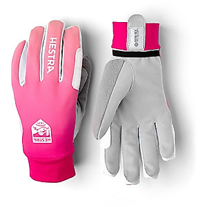Hestra Unisex Infinium Momentum 5-finger Glove - Fuchsia - 8