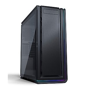 Phanteks Enthoo 719 (PH-ES719LTG_DBK01) High Performance Full Tower Case – Tempered Glass, Aluminum panels, dual system/psu support, massive storage, Fan Hub, Digital-RGB lighting, Black