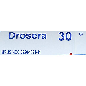 Boiron Drosera Rotundifolia 30C, 80 Pellets, Homeopathic Medicine for Coughing