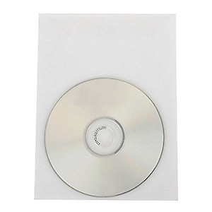 50 Clear CPP Plastic DVD Sleeves with Flap for 14mm DVD Box Awork & 2 disc Non-Woven sleeves By StarTechDeals