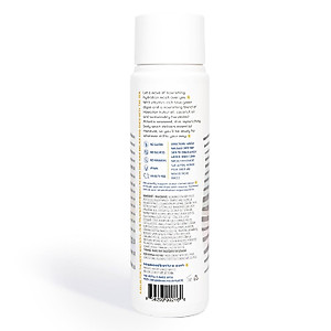 Seaweed Bath Co. Hydrate Body Wash, Citrus Vanilla Scent, 12 Ounce, Shower Gel for Men & Women, Vegan, Paraben Free, Sulfate Free, Cruelty Free